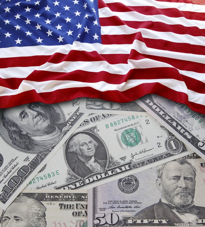 USA finance stock photo. Image of savings, economic, flag - 80693982