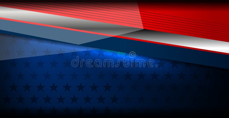 USA Flag Color Background stock vector. Illustration of template - 88923647