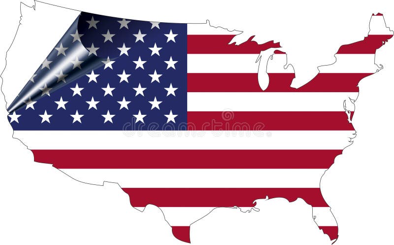 USA flag stock illustration. Illustration of texture - 56061170