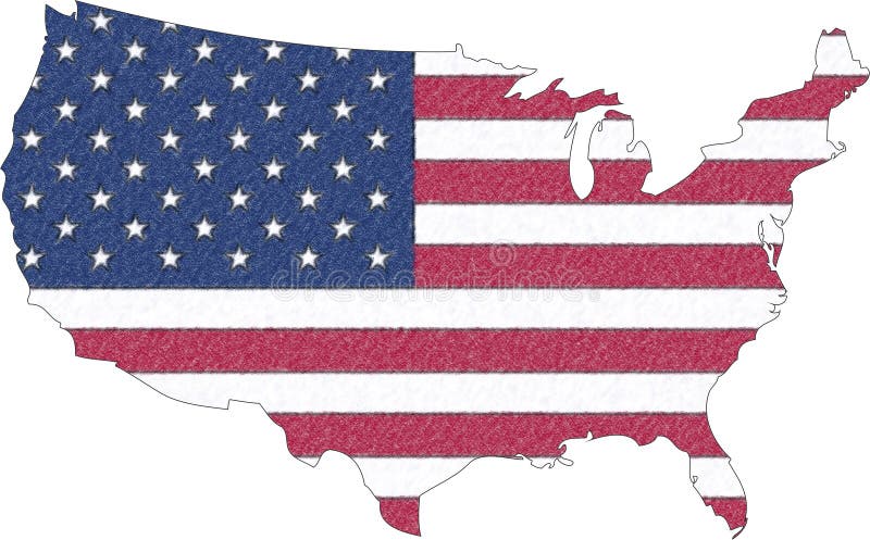 USA flag stock illustration. Illustration of state, texture - 56061196