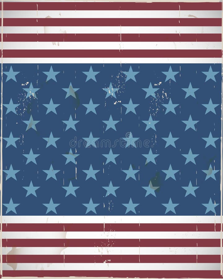 Usa Flag Frame Design stock vector. Illustration of background - 59092596