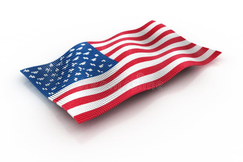 Usa stock illustration. Illustration of blocks, nation - 54570567