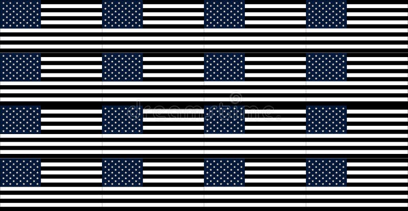 USA Flag in the original stock vector. Illustration of patriotism ...