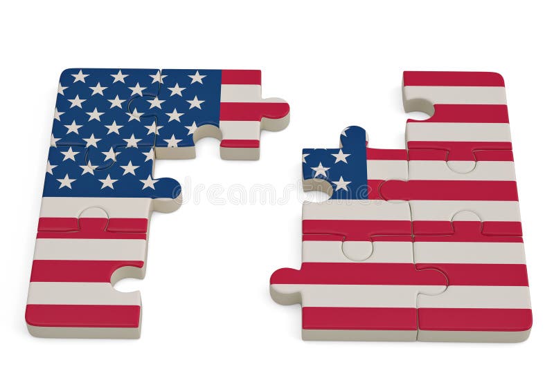 American Flag Puzzle Stock Illustrations – 5,294 American Flag Puzzle ...