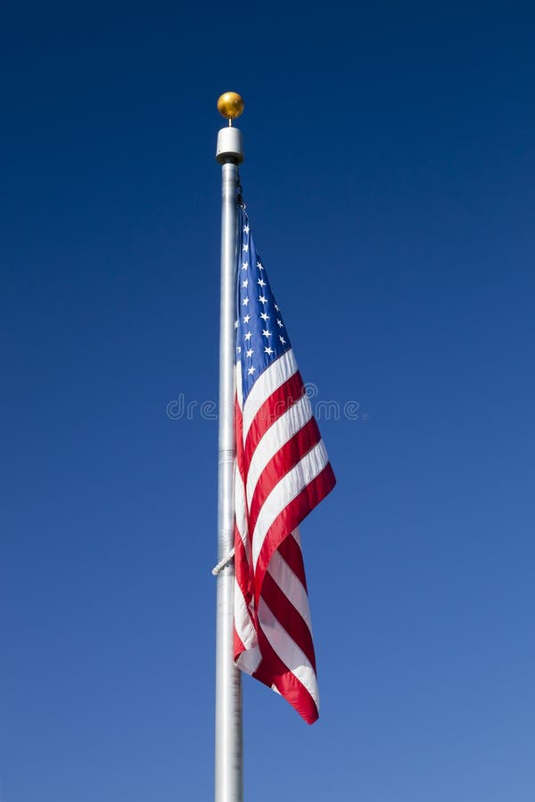 USA flag in the sky stock photo. Image of holiday, july - 57843708