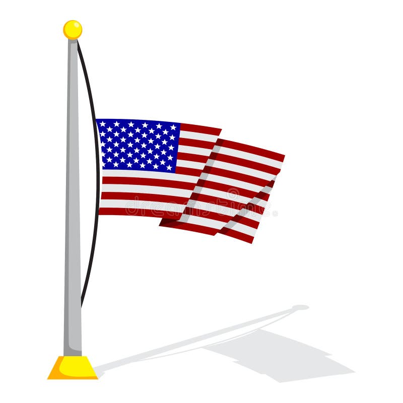 Usa flag stock vector. Illustration of design, vector - 257525187