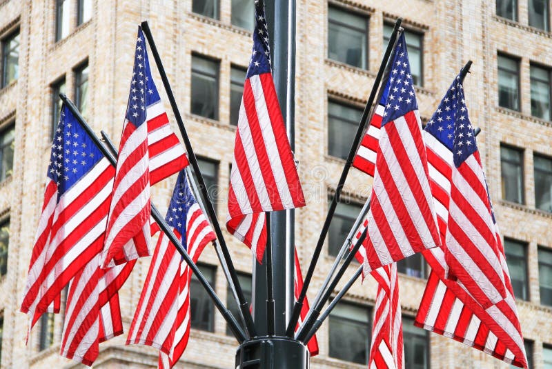 USA Flags stock image. Image of waving, pole, america - 43970827