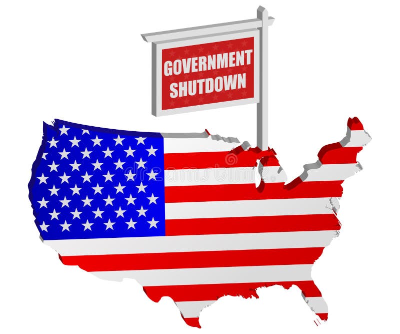 Government Shutdown Usa Map Stock Illustrations – 14 Government ...