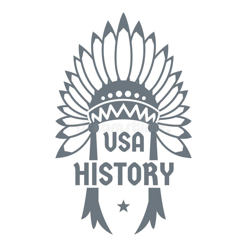 USA History Logo, Simple Style Stock Vector - Illustration of greeting ...