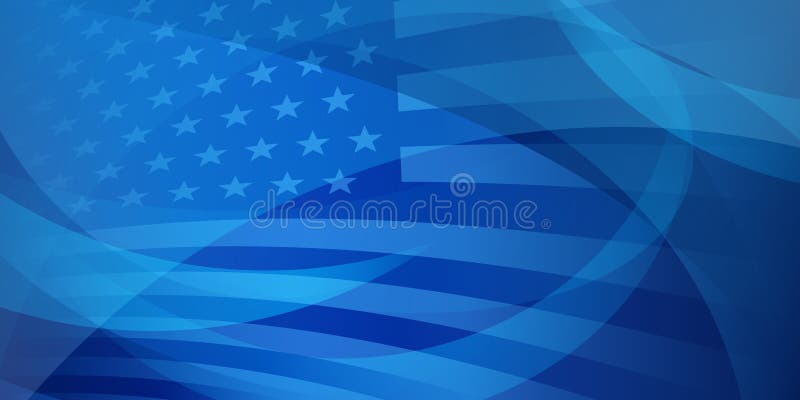 Independence Day Abstract Background Stock Vector - Illustration of ...