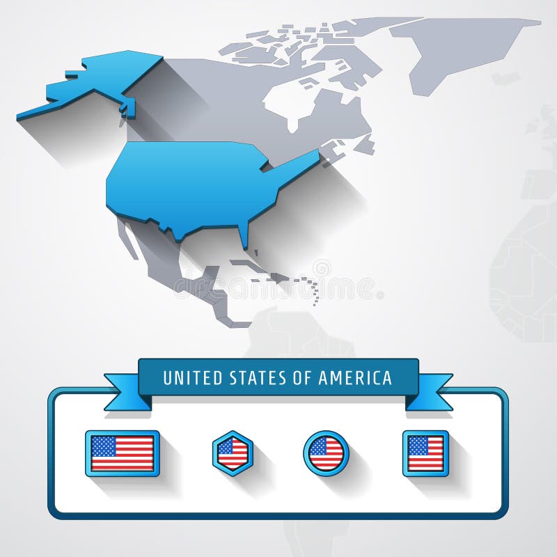 USA info card stock illustration. Illustration of education - 81487106