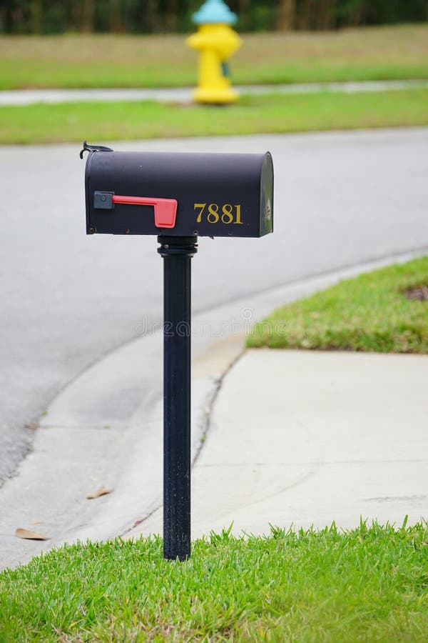 USA Mailbox stock photo. Image of front, email, deliver - 84825242