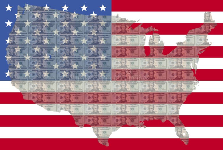 Usa Money Map Stock Illustrations – 2,781 Usa Money Map Stock ...