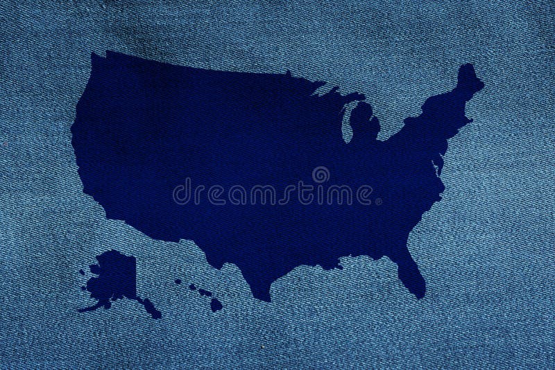 USA map blue background stock image. Image of america - 242567767