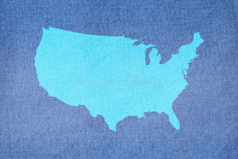 USA map blue background stock photo. Image of freedom - 242567874