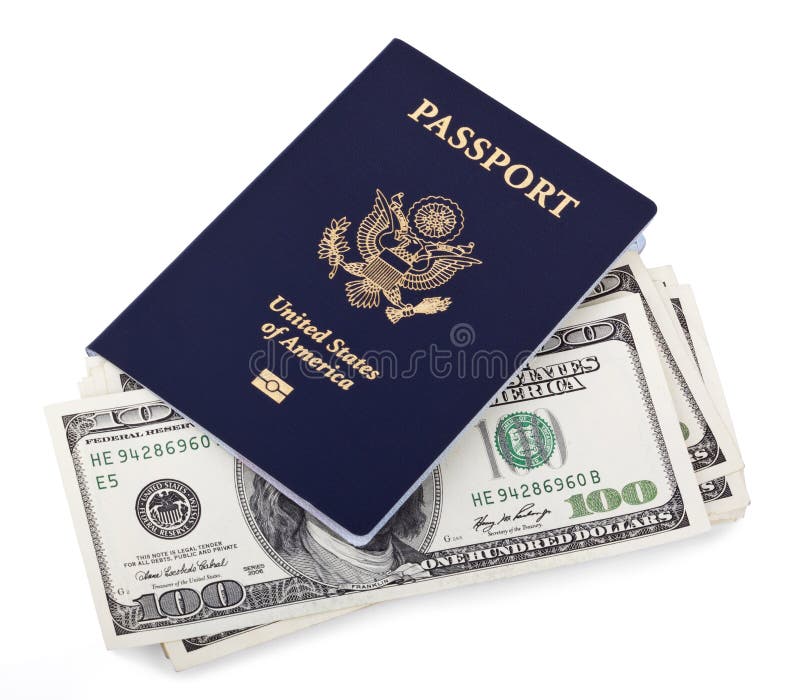 USA Passport & Cash stock image. Image of coat, bald - 29768851