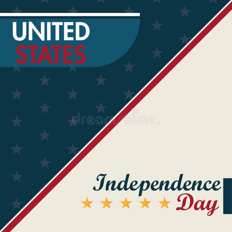 USA Patriotic Star Layout. Vector Stock Vector - Illustration of ...