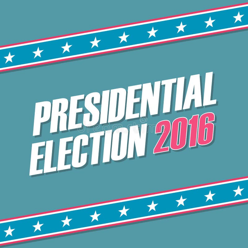 USA Presidential Election 2016 Banner. Stock Vector - Illustration of ...