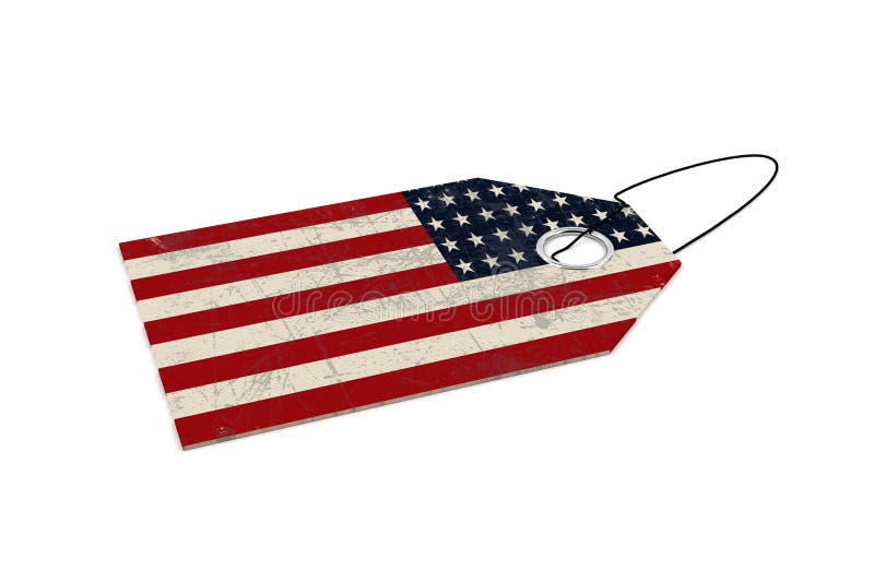 USA price tag stock illustration. Illustration of business - 30777477