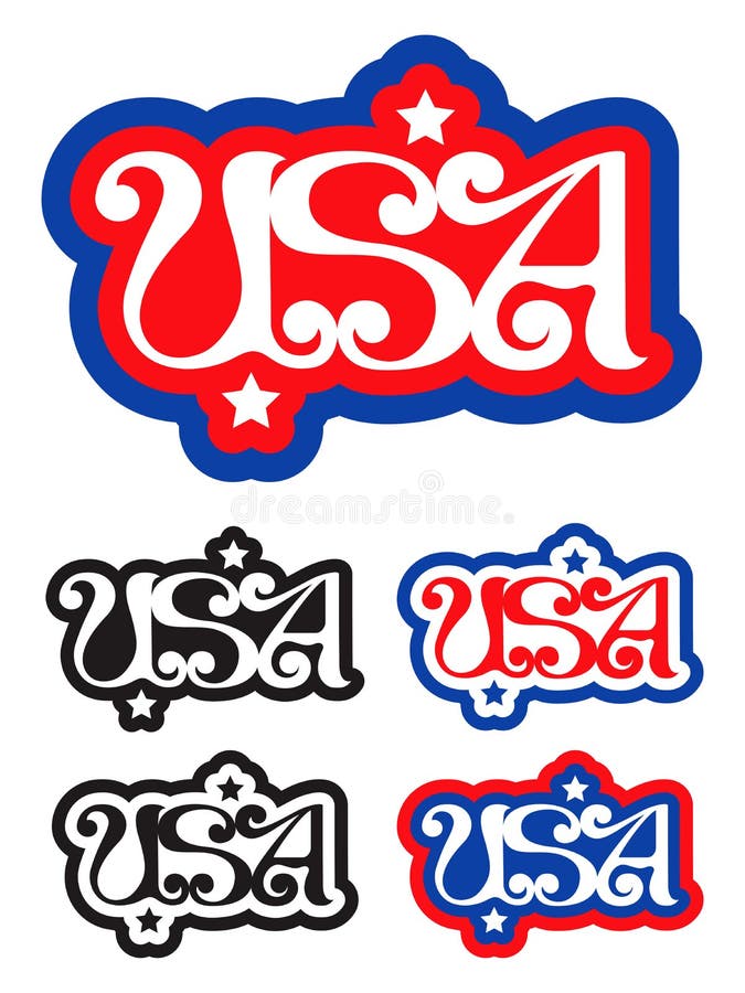 USA retro label stock vector. Illustration of patriotic - 41233960