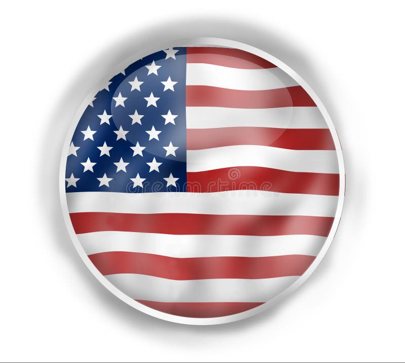 American Flag Round Stock Illustrations – 6,139 American Flag Round ...