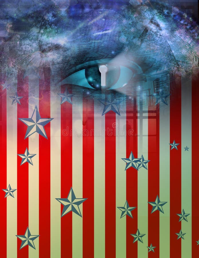 USA Security stock illustration. Illustration of abstract - 77785796