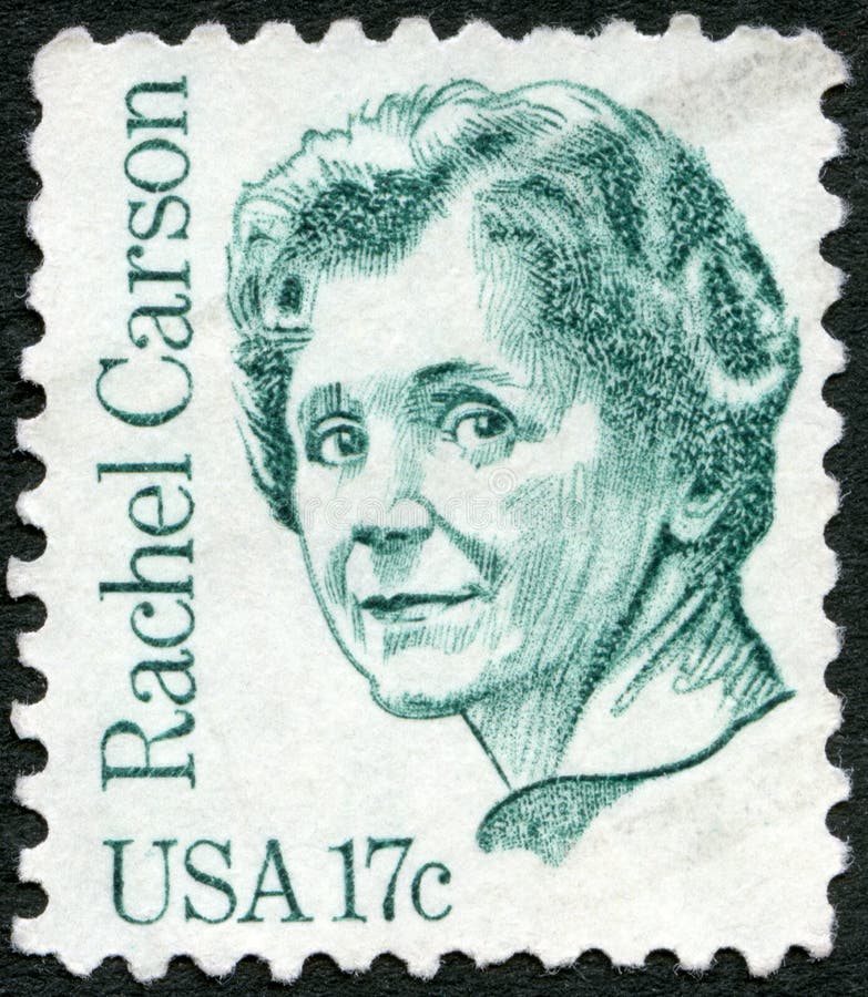 USA - 1981: Shows Rachel Louise Carson (1907-1964) Redaktionelles ...