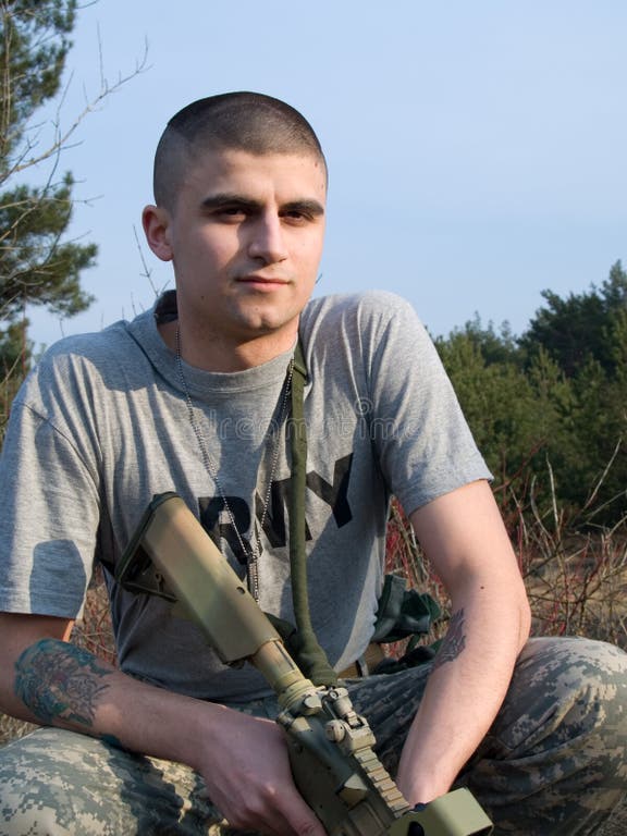 USA Soldier stock image. Image of marines, combat, military - 8810319