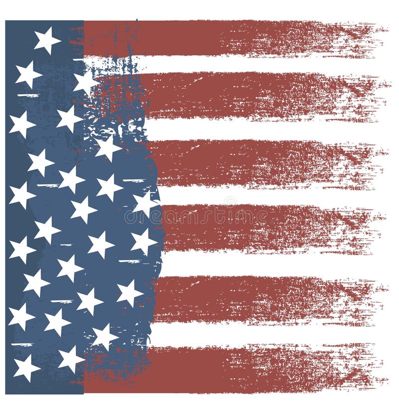 USA Stripe Flag Vector Design Stock Vector - Illustration of freedom ...