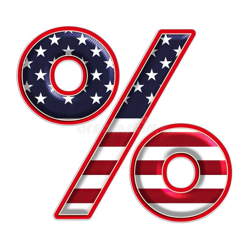 4th July US Flag Percent stock image. Illustration of flag - 281517819