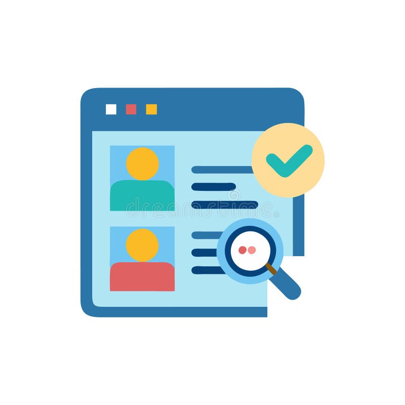 Usability Testing Icon for Evaluation Stock Image - Illustration of ...