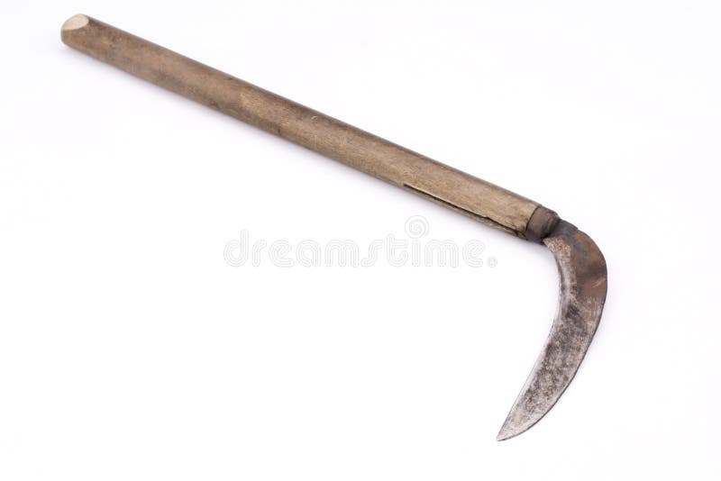 Usada hoz imagen de archivo. Imagen de utensilio, equipo - 57508817