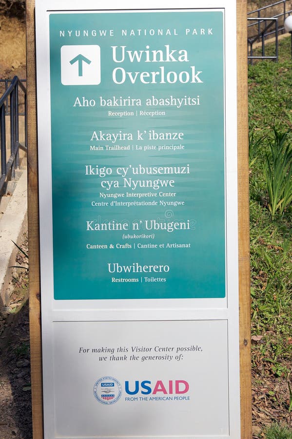 USAID at Uwinka, Rwanda editorial stock image. Image of implement ...