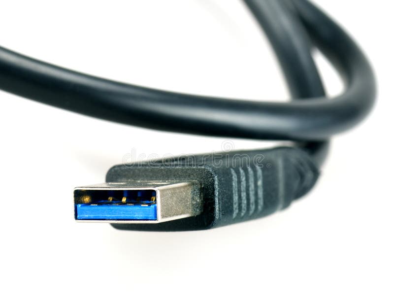 USB 3.0 Cable stock image. Image of micro, memory, connection - 28123285