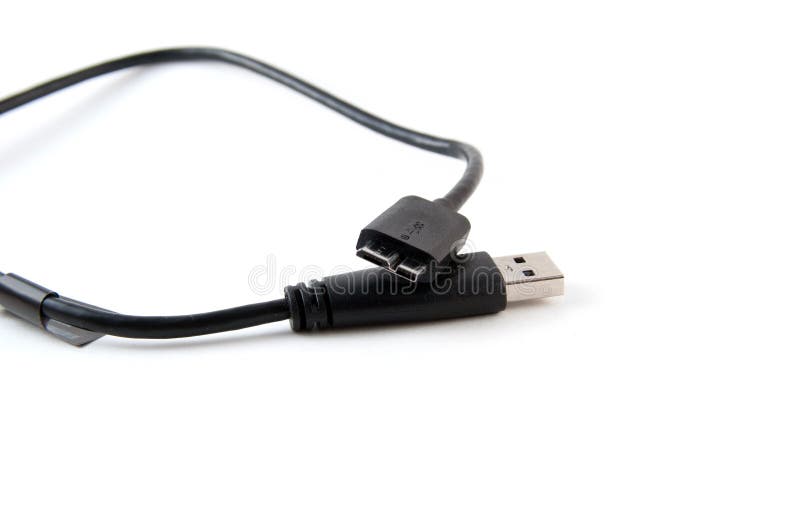 USB 3 cable stock image. Image of connection, connector - 29611229