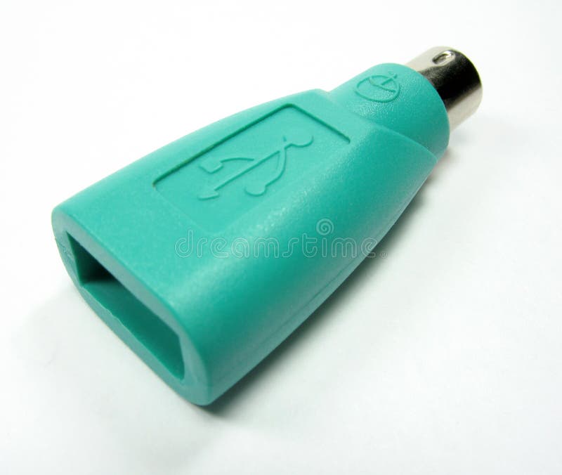 USB adapter stock image. Image of isolated, wired, macro - 31317309