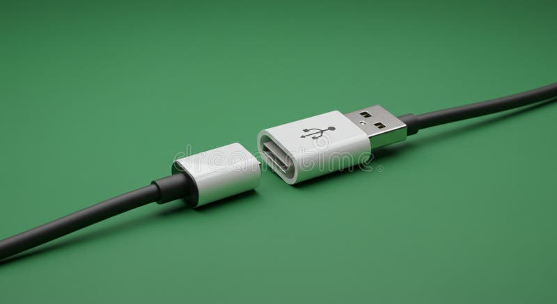 Usb Adapter Connectors Stock Illustrations – 780 Usb Adapter Connectors ...