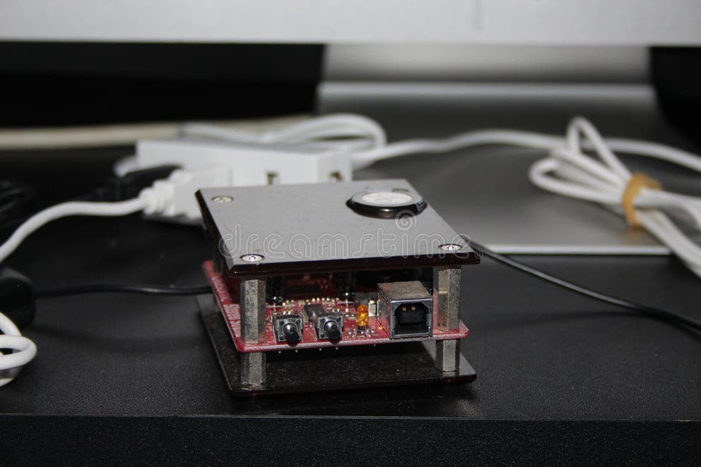 USB Audio Interface and Amplifier Stock Photo - Image of pattern ...