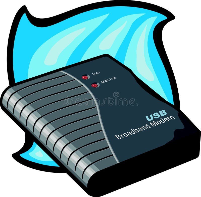 Modem Stock Illustrations – 26,860 Modem Stock Illustrations, Vectors ...