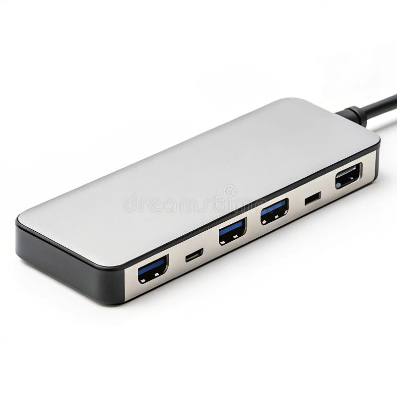 Multifunctional Usb C Docking Station Stock Illustrations – 5 ...