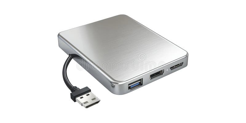 Usb-C Hub with Multiple Ports for Connectivity. Versatile Adapter for ...