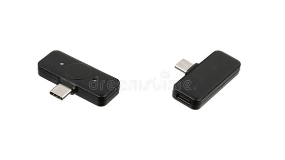 USB-C Receiver for Wireless Mic System Stock Illustration ...