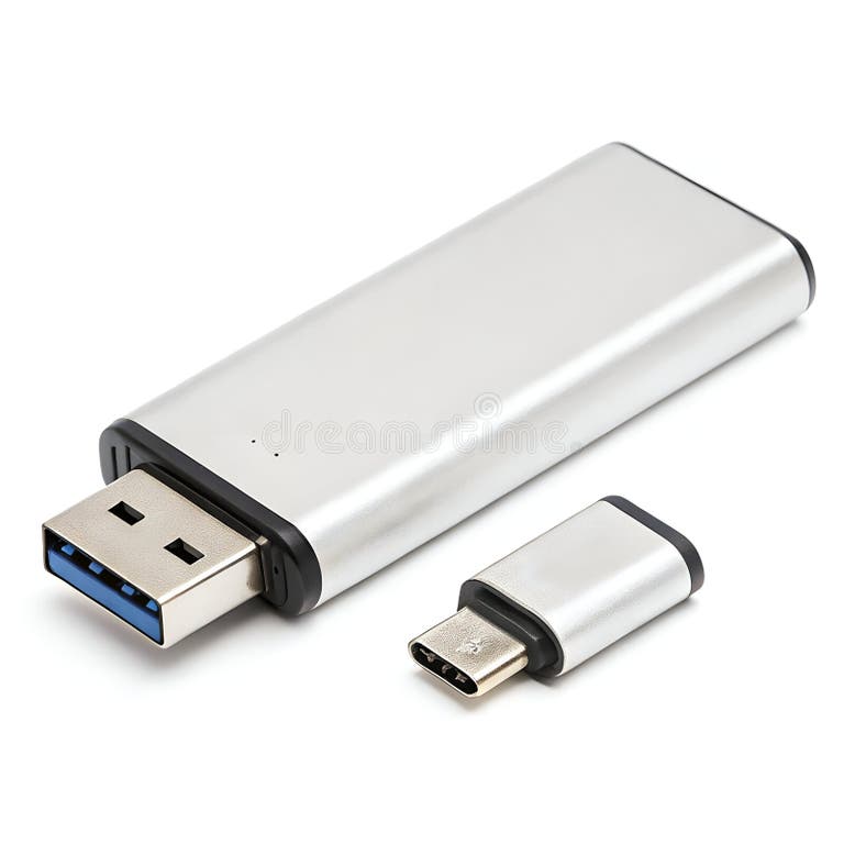 USB C Storage stock illustration. Illustration of tech - 357204735