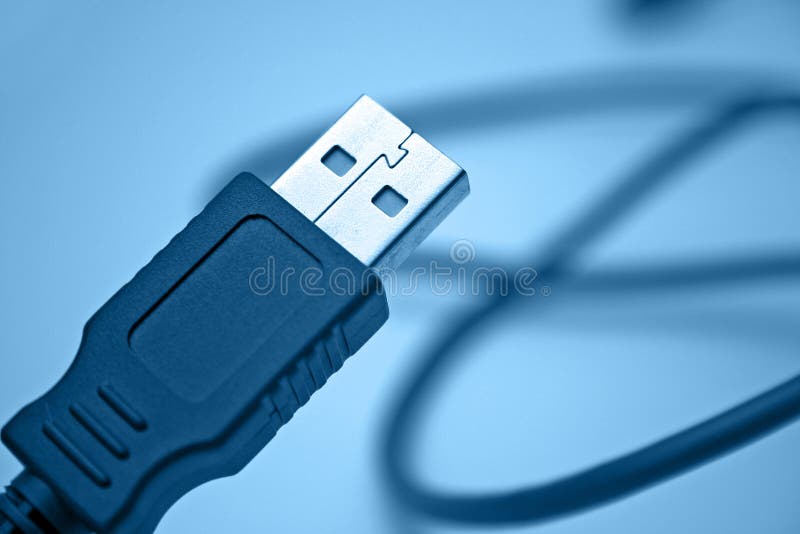 Usb cable stock image. Image of ports, peripherals, cords - 121435