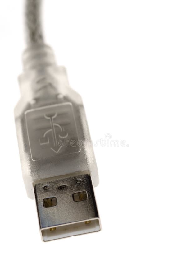 USB cable stock image. Image of link, white, computer - 3511787