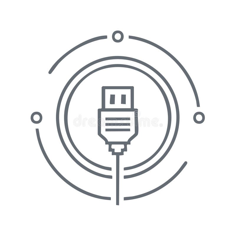 Interface Cable Connector Stock Illustrations – 4,417 Interface Cable ...