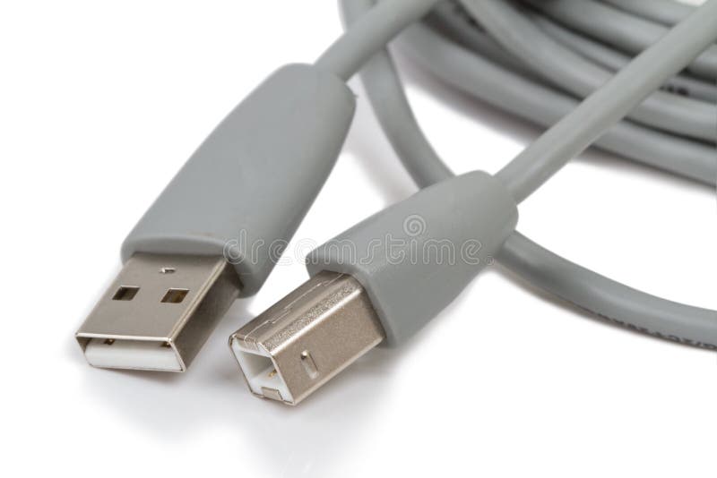 USB cable connectors stock photo. Image of transmit, wiring - 74101750