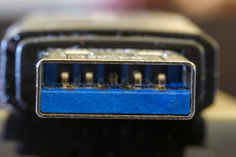 USB cable extreme close up stock image. Image of multimedia - 366604191