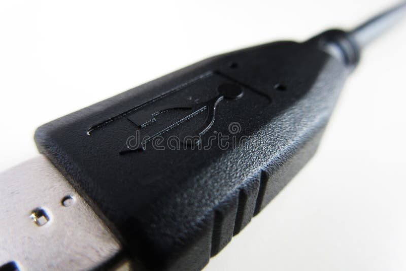 USB cable macro stock photo. Image of connect, jack, hardware - 90068096