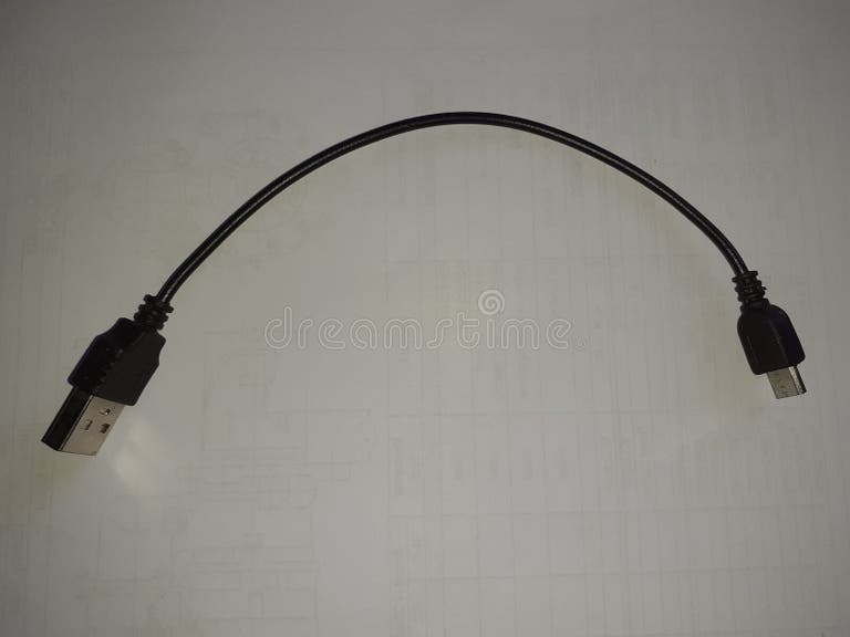 Usb Cable for Micro Usb Jumper Charger Stock Image - Image of micro ...